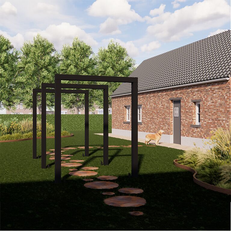 Pergola in de tuin: Moderne look in de achtertuin